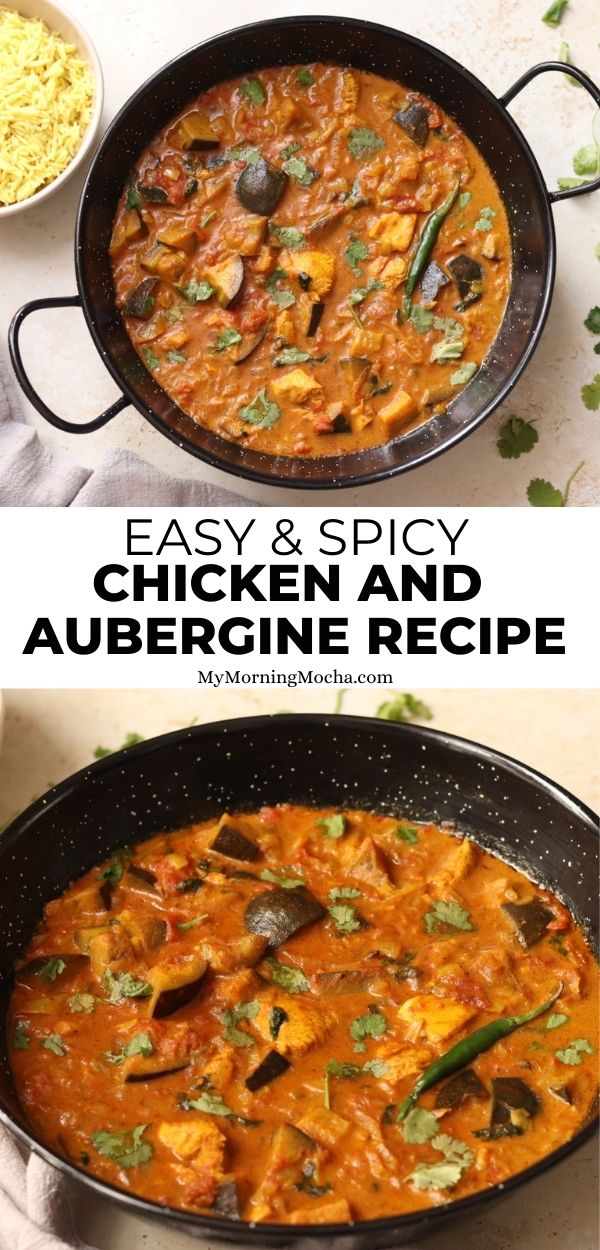 Chicken And Aubergine Curry - My Morning Mocha