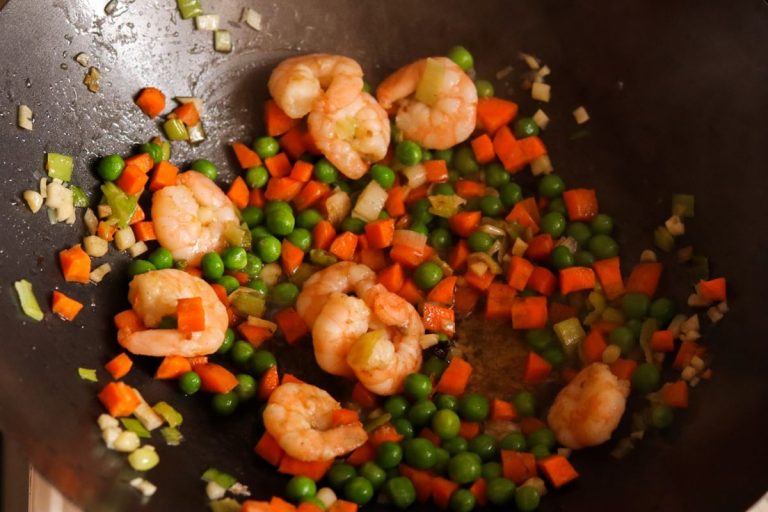 King Prawn Fried Rice - My Morning Mocha