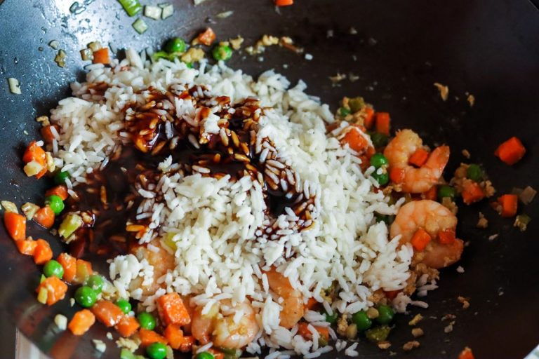 King Prawn Fried Rice - My Morning Mocha