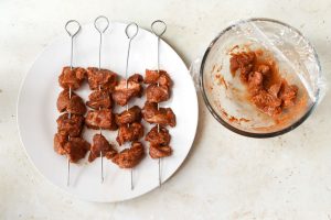 Turkish Lamb Shish Kebab - My Morning Mocha