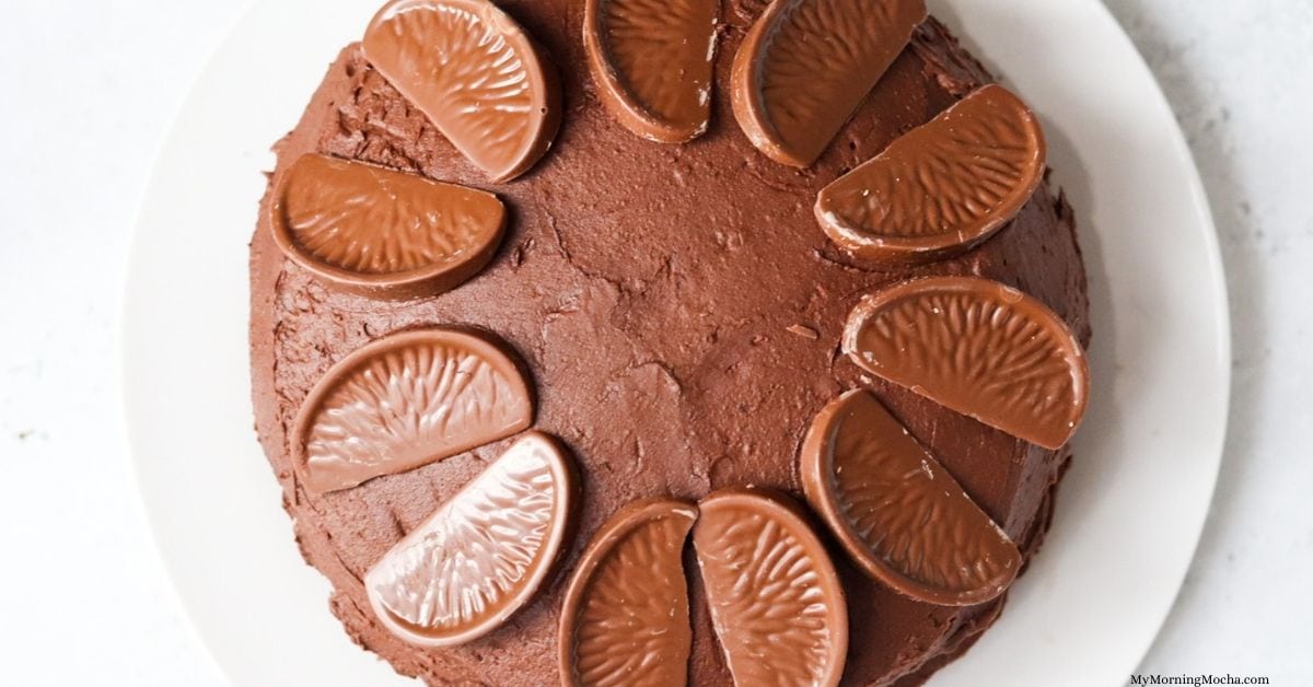 Terry's Chocolate Orange Cake - My Morning Mocha