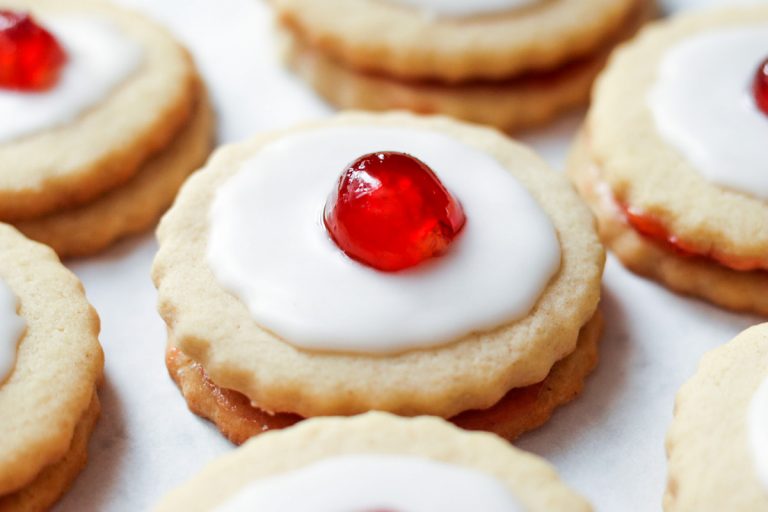 Empire Biscuits Recipe (German Biscuits) - My Morning Mocha