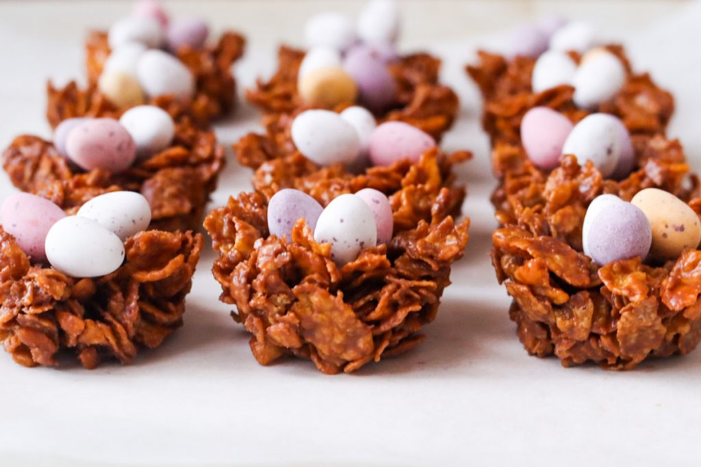 Cornflake Easter Nests - My Morning Mocha
