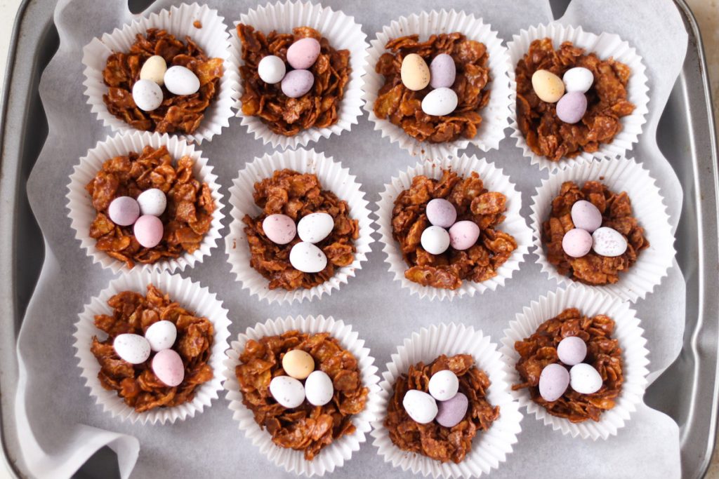 Cornflake Easter Nests - My Morning Mocha