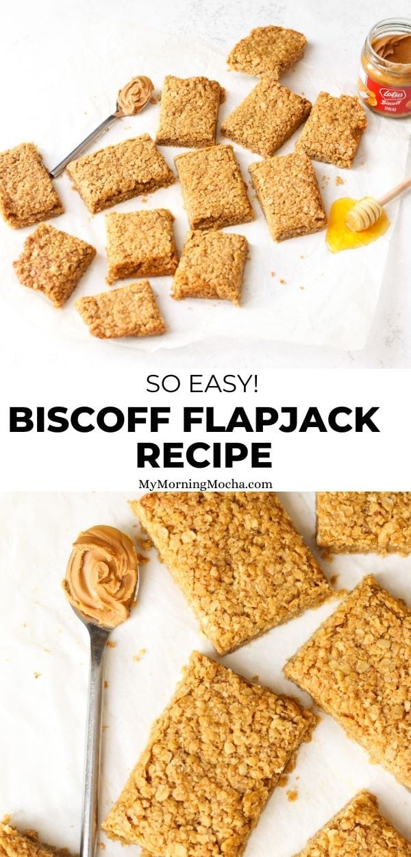 Biscoff Flapjack (Easy And So Good) - My Morning Mocha
