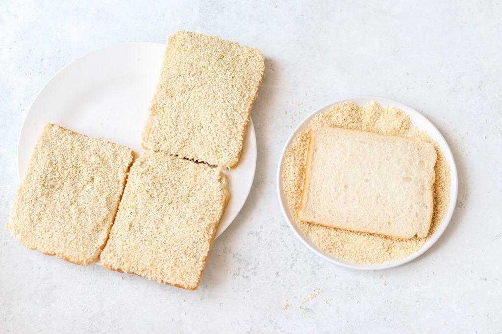 Sesame Prawn Toast Recipe - My Morning Mocha