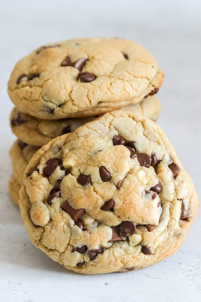 NYC Cookies Recipe (Triple Chocolate Chip) - My Morning Mocha
