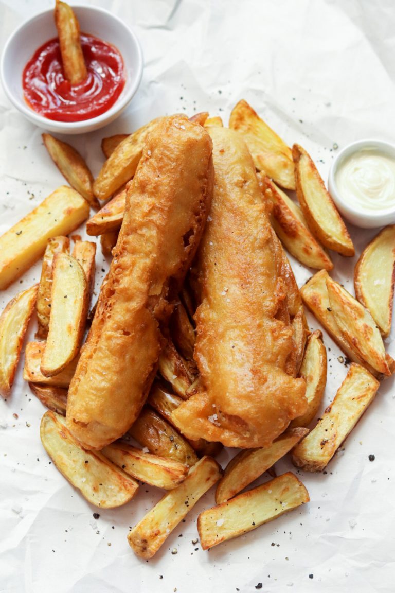Battered Sausage Recipe (Chip Shop Style) - My Morning Mocha