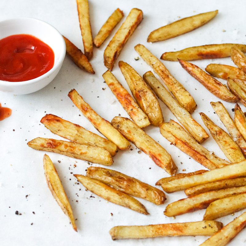 Skin On Fries Recipe (Oven Baked) - My Morning Mocha