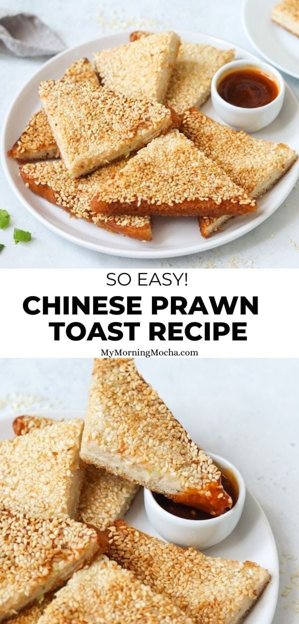 Sesame Prawn Toast Recipe - My Morning Mocha