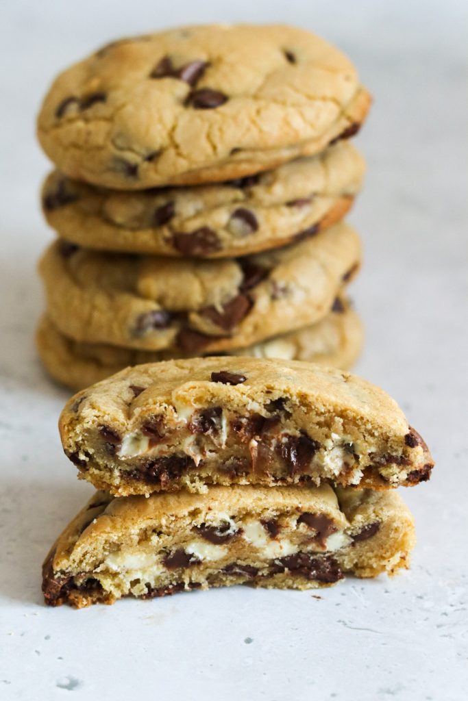 NYC Cookies Recipe (Triple Chocolate Chip) - My Morning Mocha