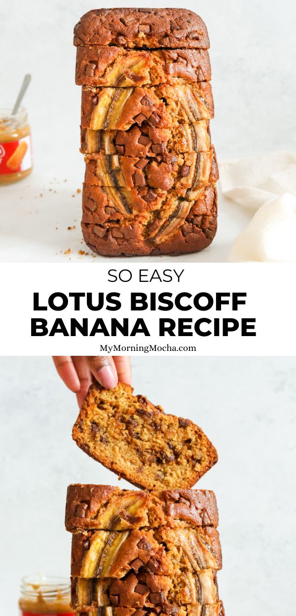 Biscoff Banana Bread Recipe - My Morning Mocha