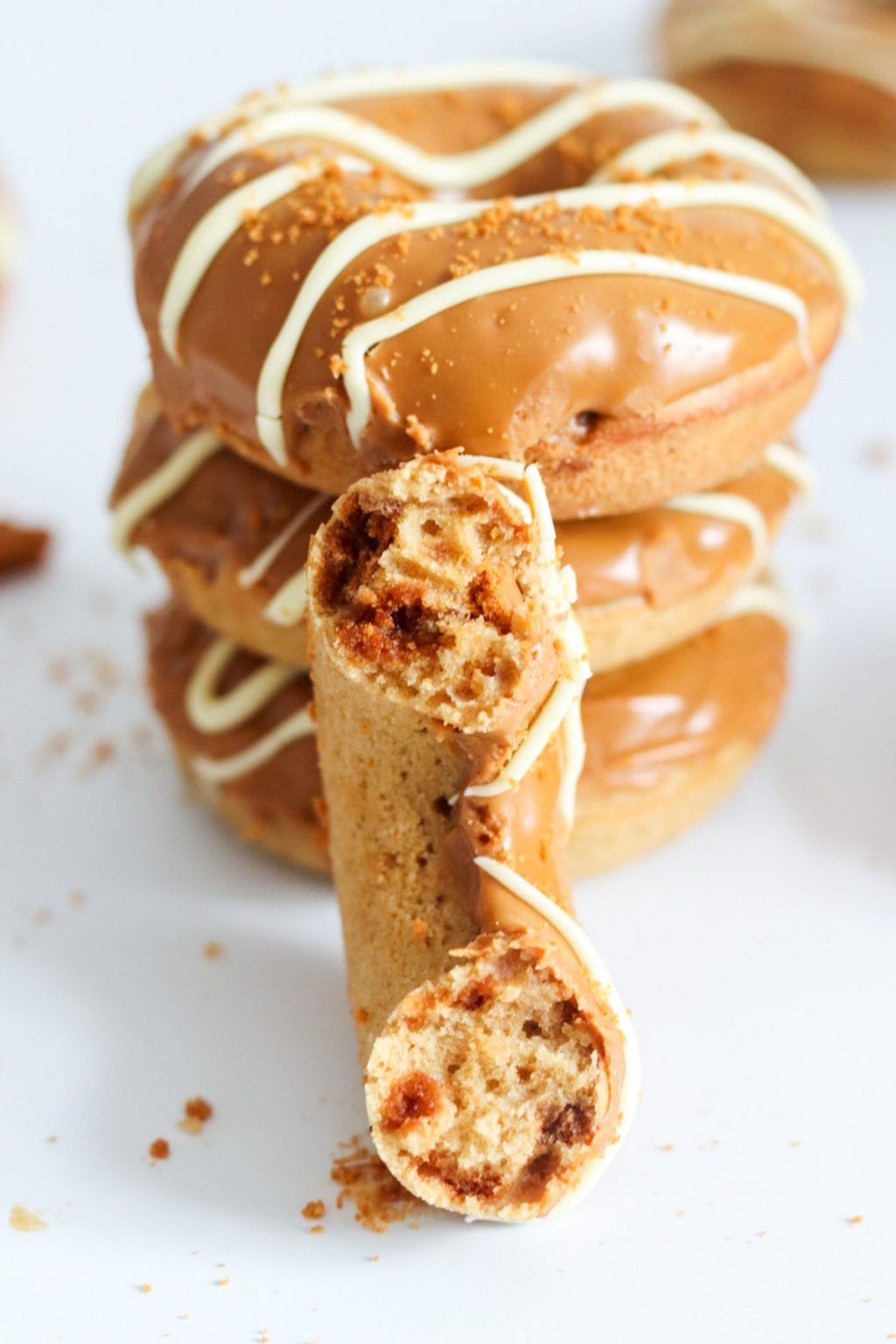 Biscoff Donuts Recipe (Baked) - My Morning Mocha