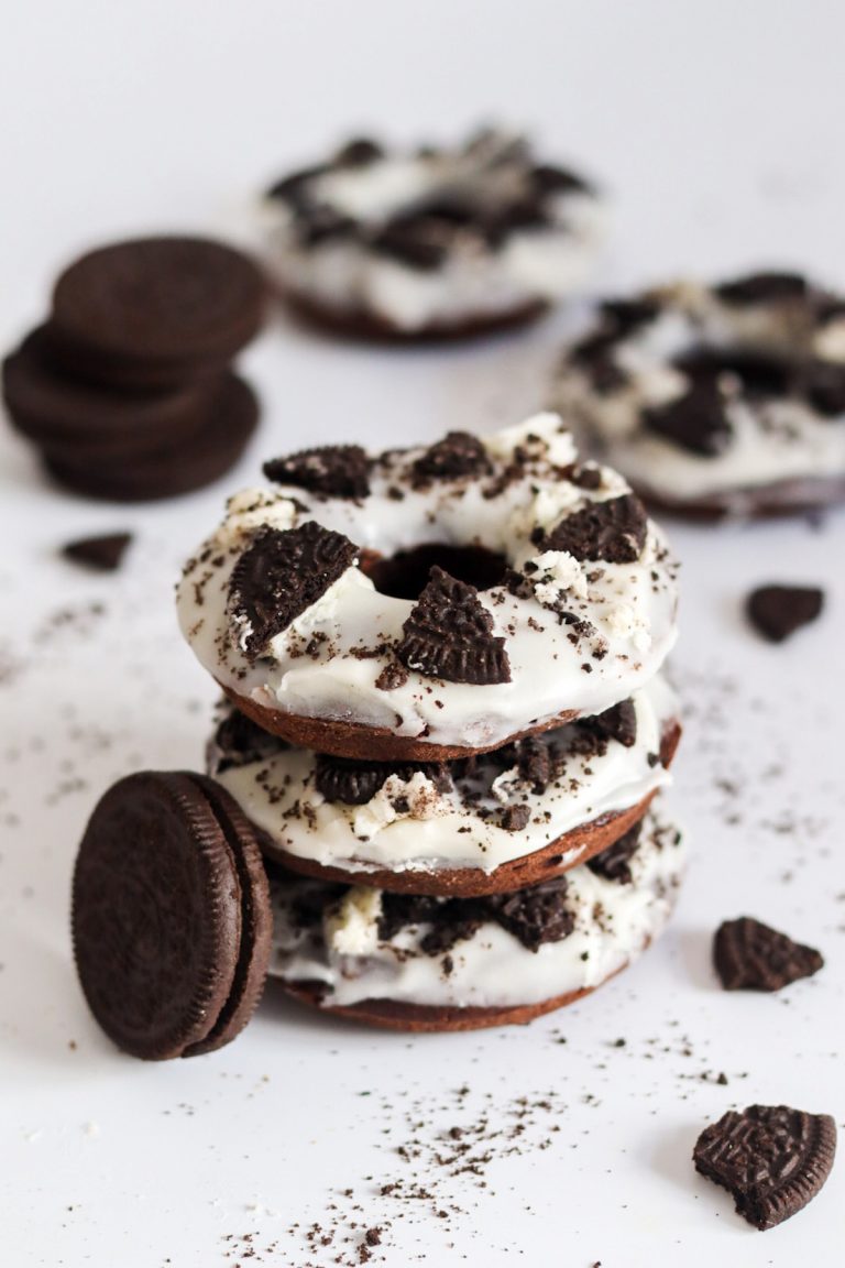 Oreo Donuts Recipe (Baked) - My Morning Mocha