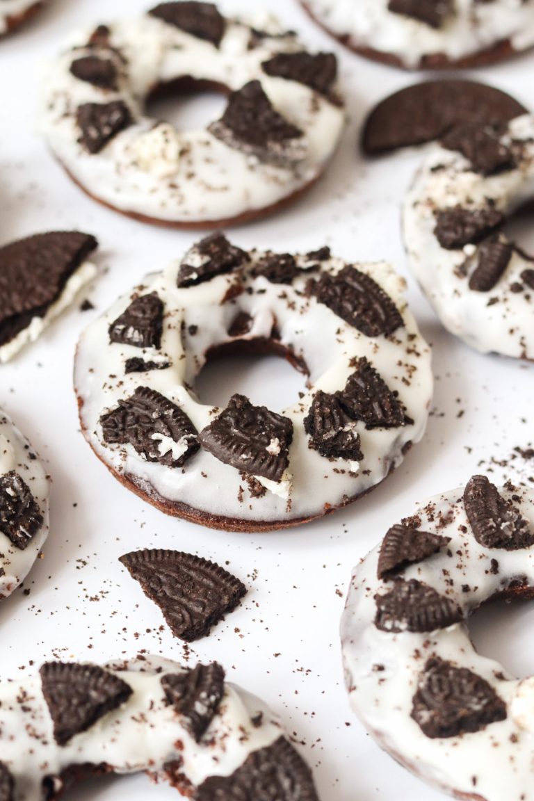 Oreo Donuts Recipe (Baked) - My Morning Mocha