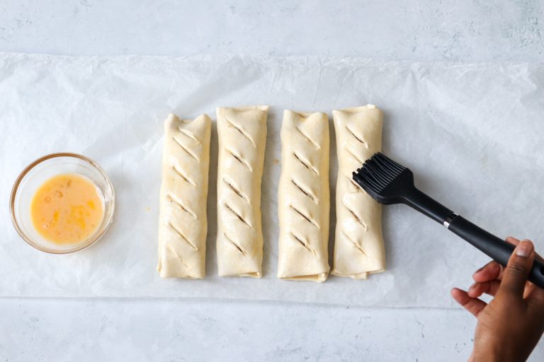 Puff Pastry Sausage Rolls (Like Greggs) - My Morning Mocha