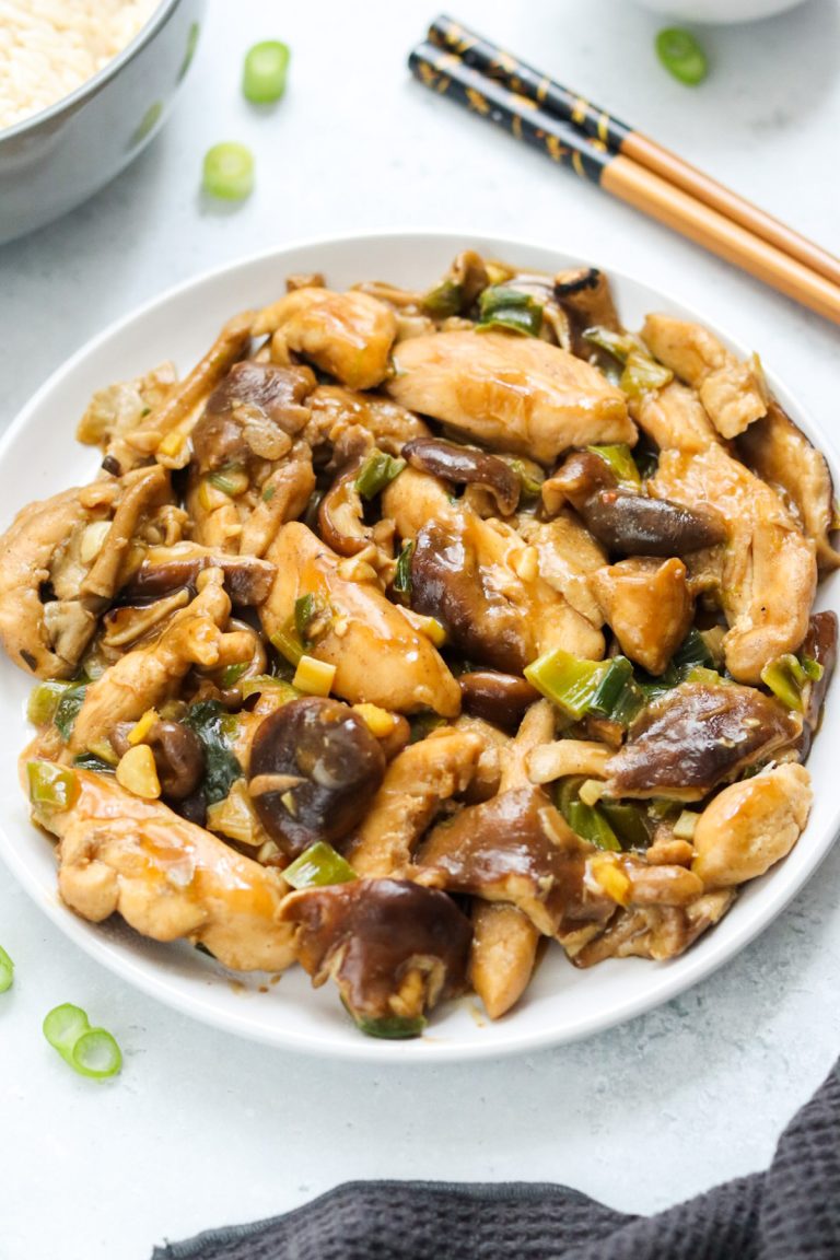 Chinese Chicken And Mushroom (Stir Fry) - My Morning Mocha