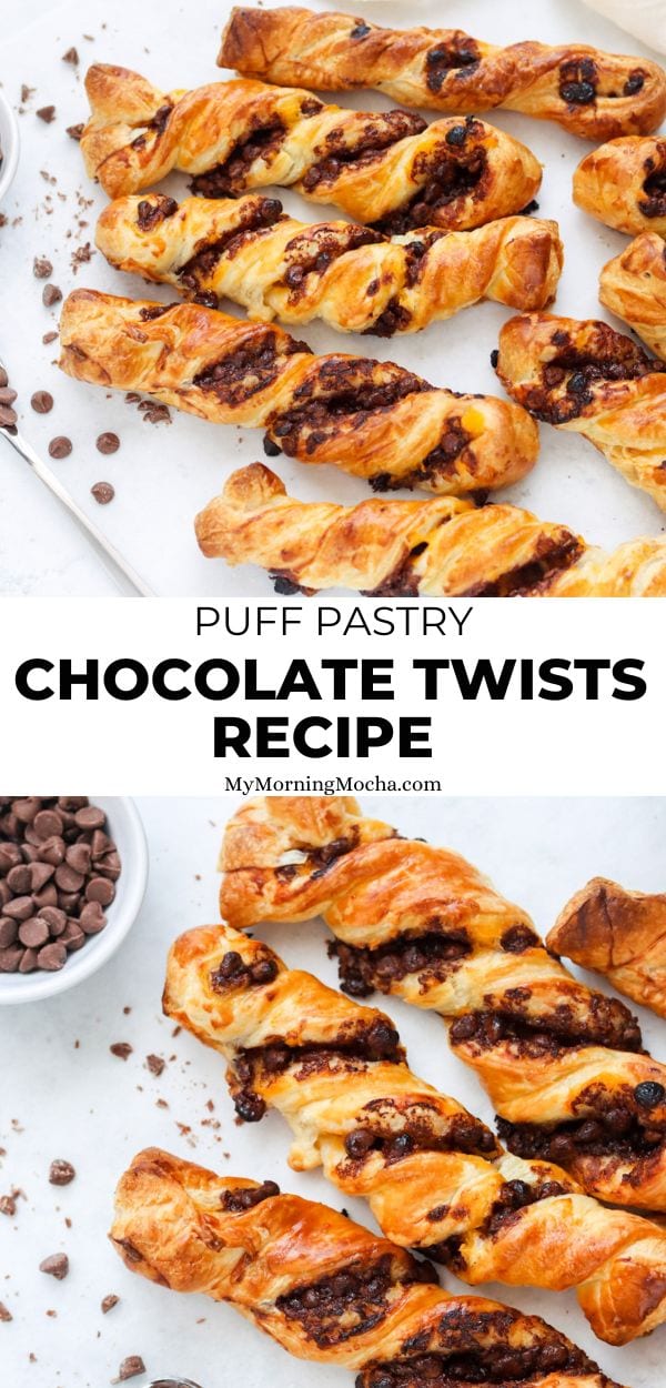 Chocolate Twist Recipe (With Custard) - My Morning Mocha