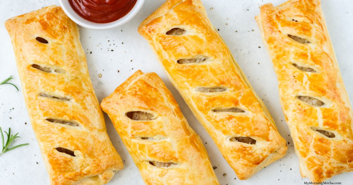Puff Pastry Sausage Rolls (Like Greggs) - My Morning Mocha