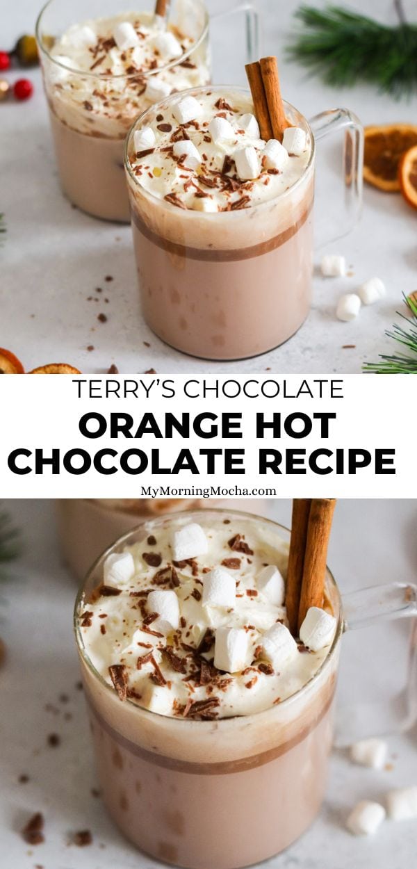Terry's Chocolate Orange Hot Chocolate - My Morning Mocha