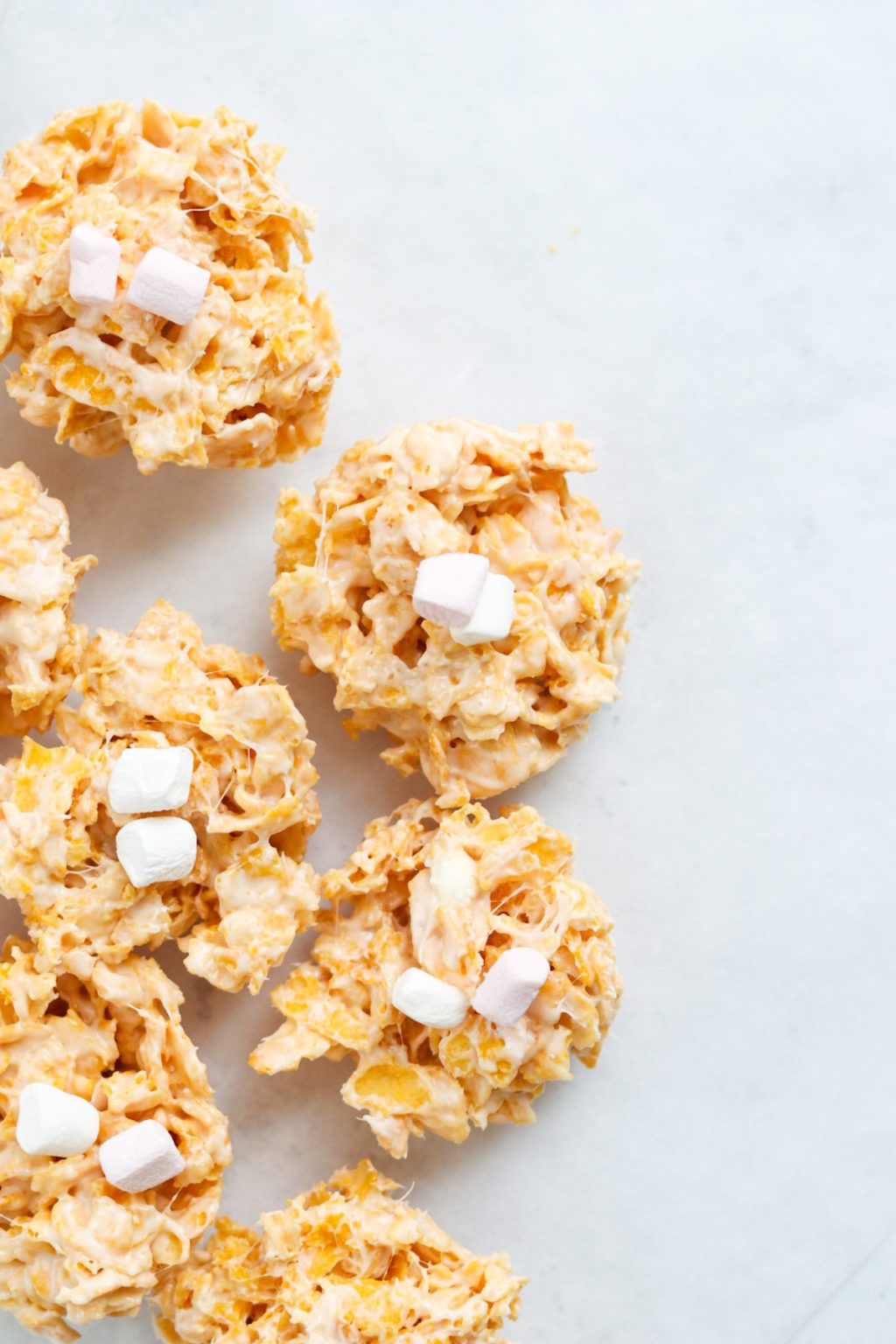 Marshmallow Cornflake Cakes - My Morning Mocha