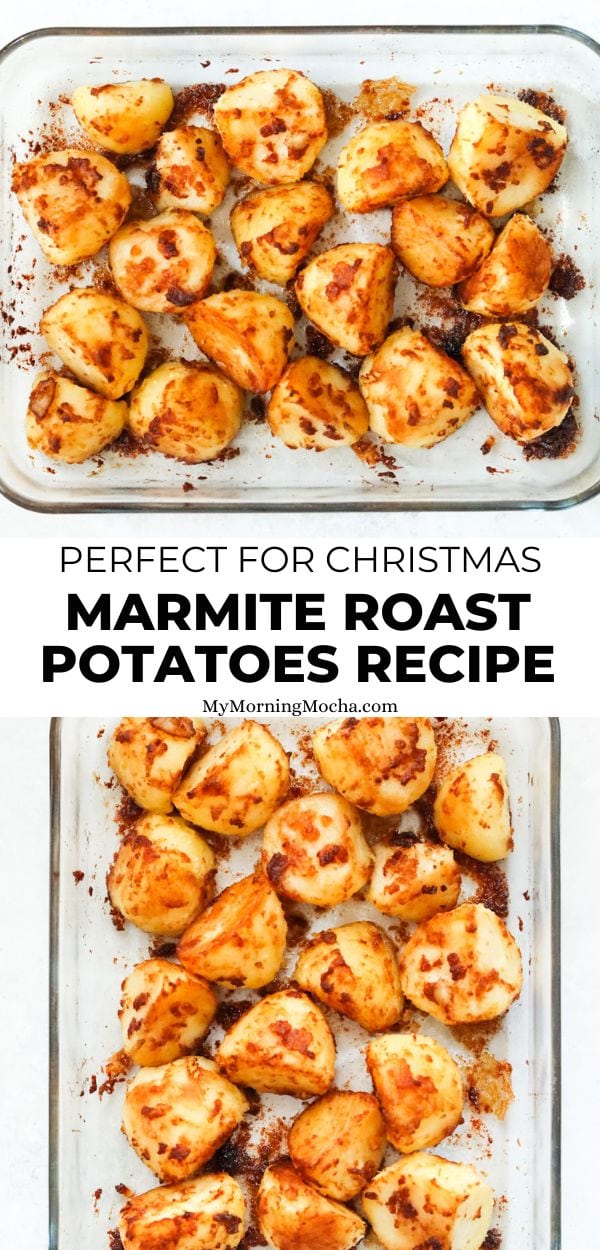 Marmite Roast Potatoes - My Morning Mocha