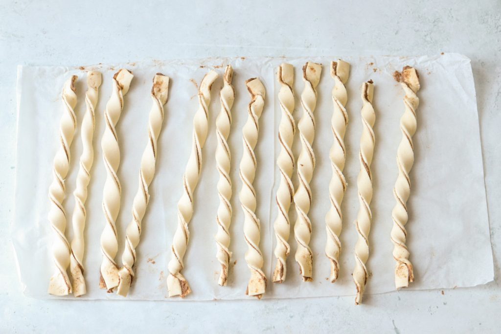 Cinnamon Puff Pastry Twists - My Morning Mocha
