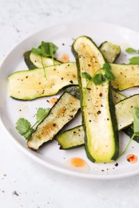 Oven Roasted Courgette (Zucchini) - My Morning Mocha