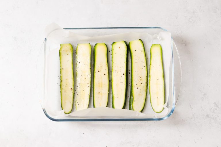 Oven Roasted Courgette (Zucchini) - My Morning Mocha