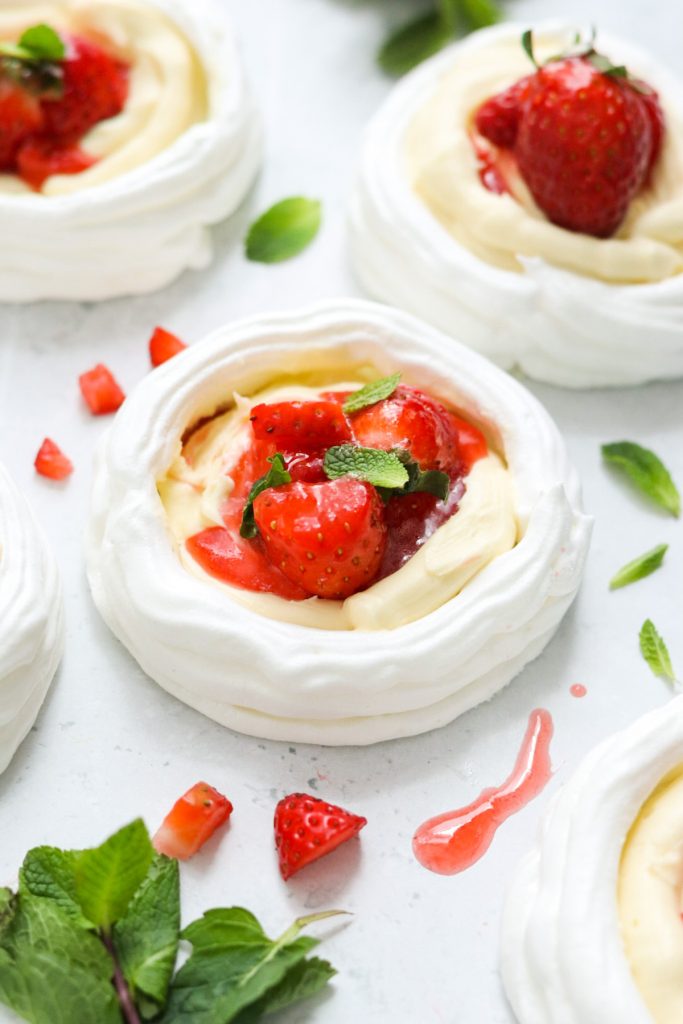 Meringue Nests Recipe (Best Filling) - My Morning Mocha