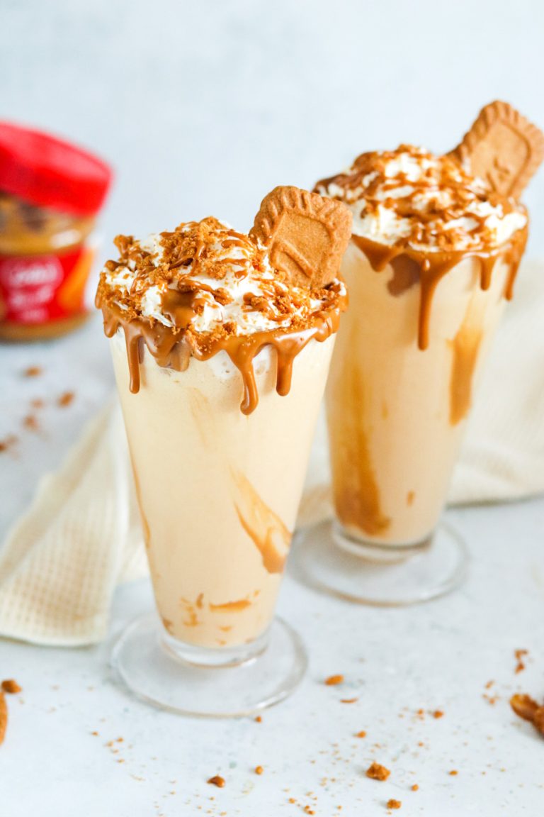 Lotus Biscoff Milkshake Recipe - My Morning Mocha
