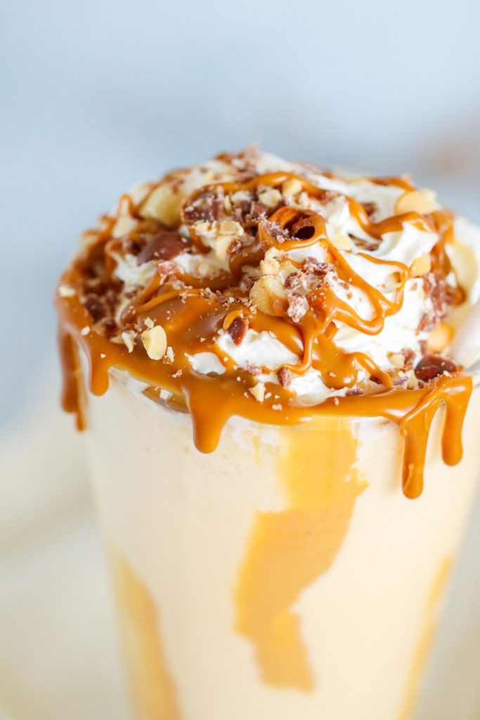 Peanut Butter Milkshake Recipe (The Best) - My Morning Mocha