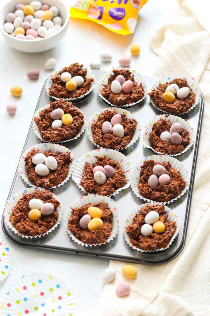 Easter Shredded Wheat Nests - My Morning Mocha