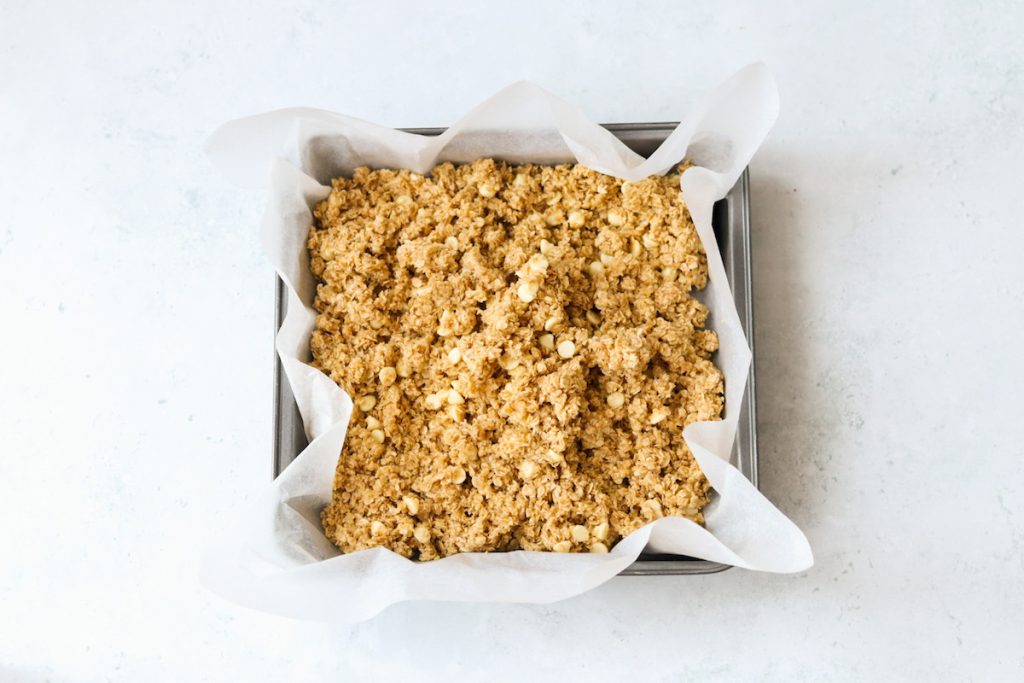 White Chocolate Flapjack - My Morning Mocha