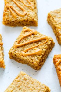 Peanut Butter Flapjacks (With Golden Syrup) - My Morning Mocha