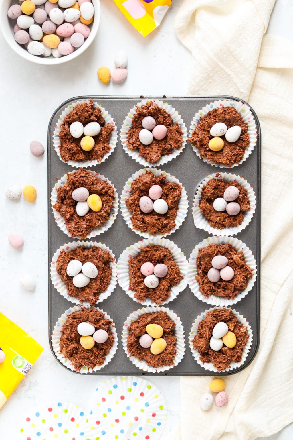 Easter Shredded Wheat Nests - My Morning Mocha