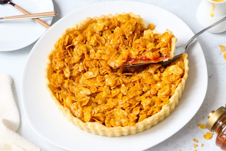 Cornflake Tart Recipe - My Morning Mocha