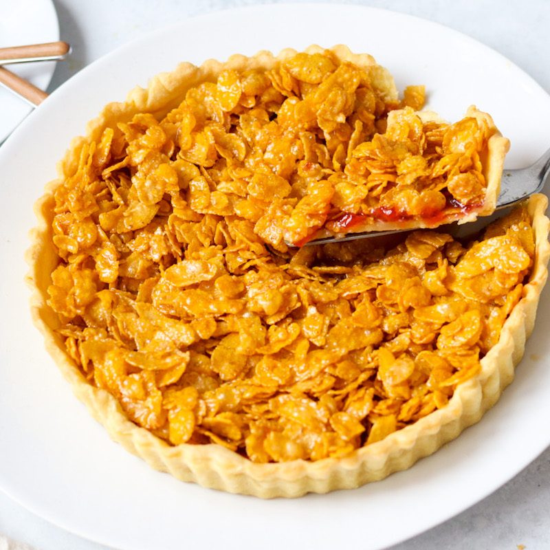 Cornflake Tart Recipe - My Morning Mocha
