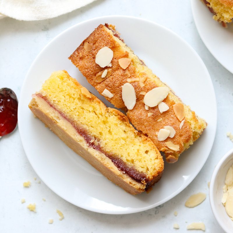 Bakewell Almond Slice Recipe - My Morning Mocha
