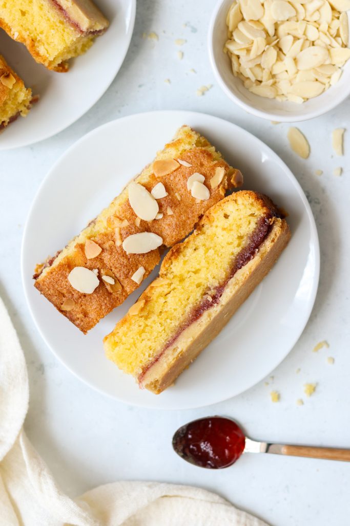 Bakewell Almond Slice Recipe - My Morning Mocha