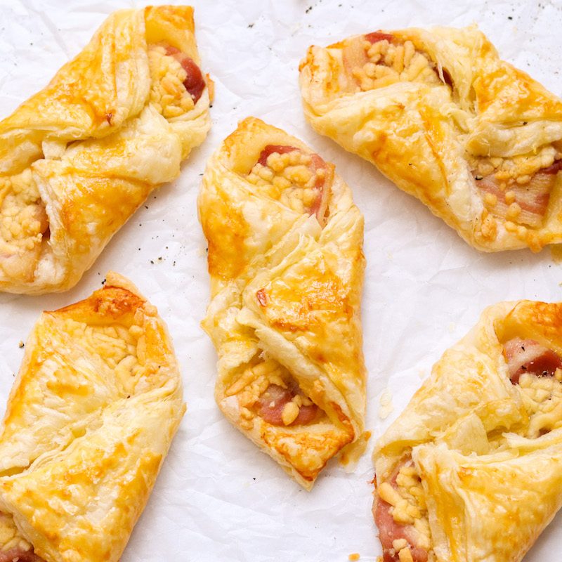 Bacon And Cheese Turnovers - My Morning Mocha