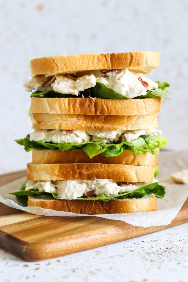 Chicken Mayo Sandwich (The Best) - My Morning Mocha