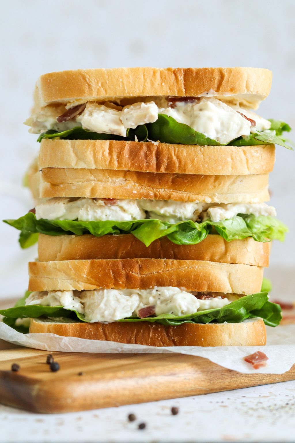 Chicken Mayo Sandwich (The Best) - My Morning Mocha