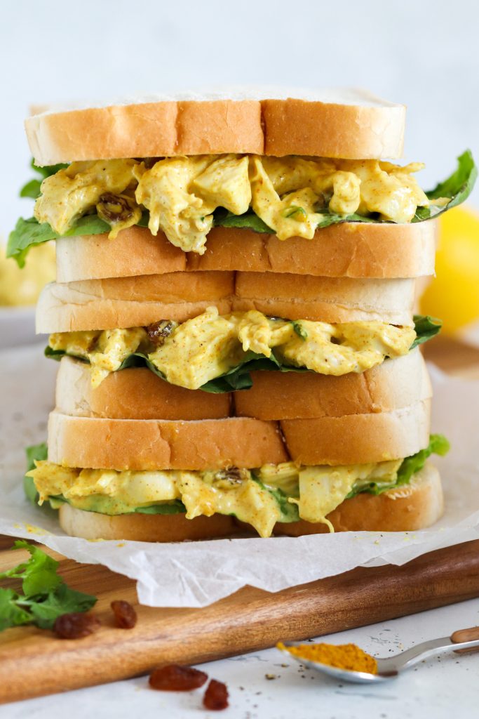 Coronation Chicken Sandwich Recipe - My Morning Mocha