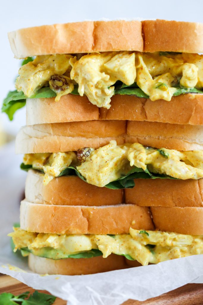 Coronation Chicken Sandwich Recipe - My Morning Mocha