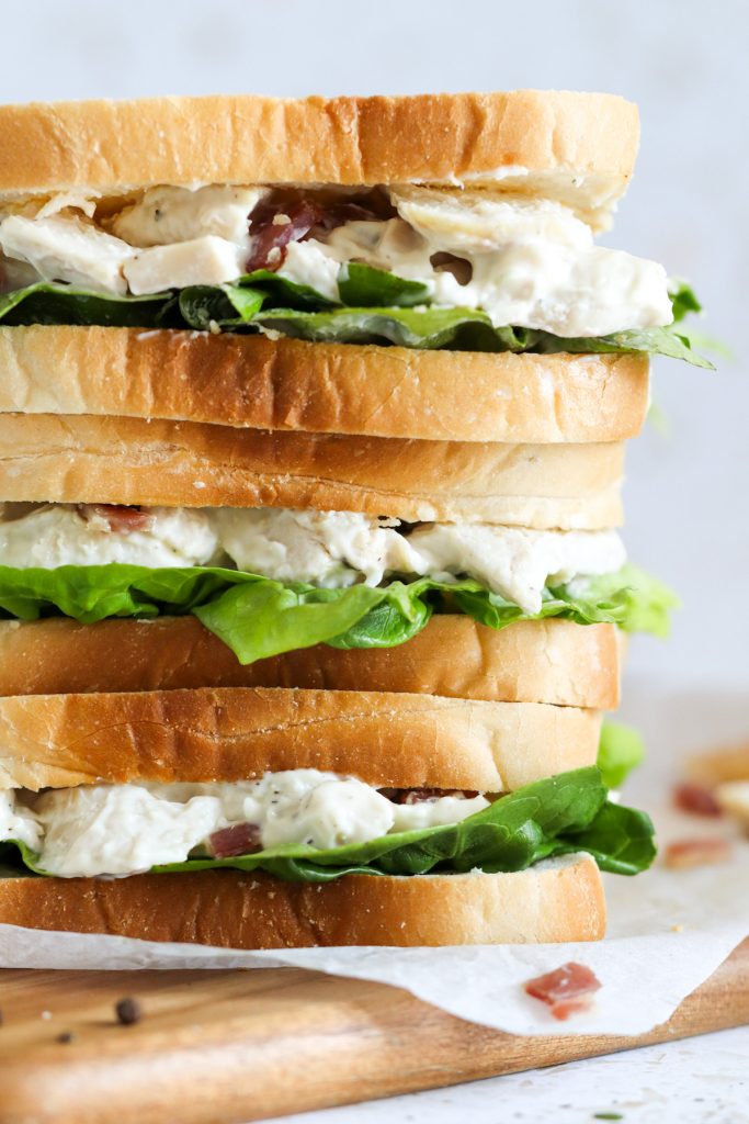 Chicken Mayo Sandwich (The Best) - My Morning Mocha