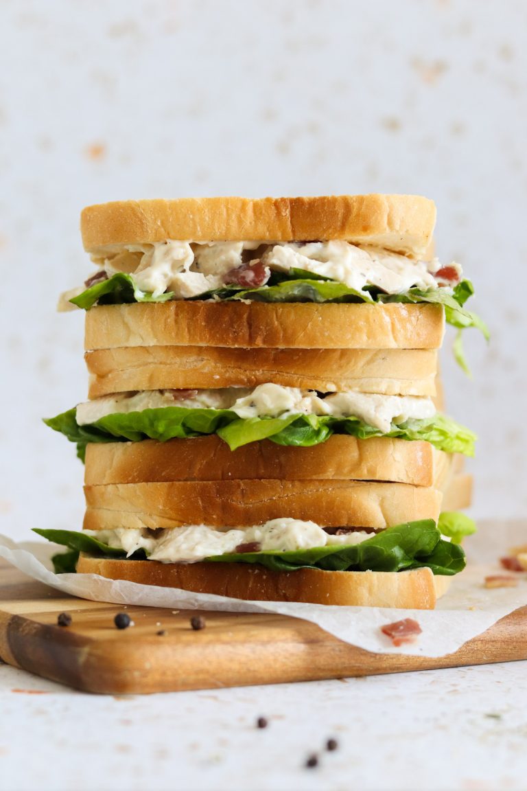 Chicken Mayo Sandwich (The Best) - My Morning Mocha