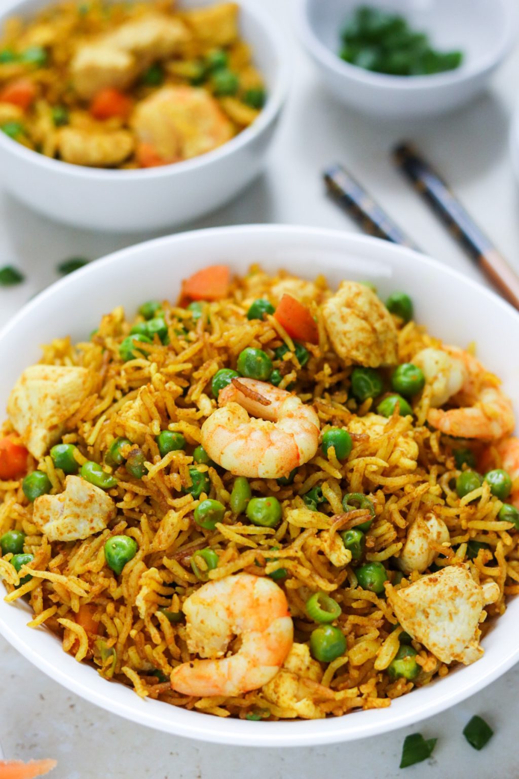 Singapore Fried Rice Takeaway Style Recipe - My Morning Mocha