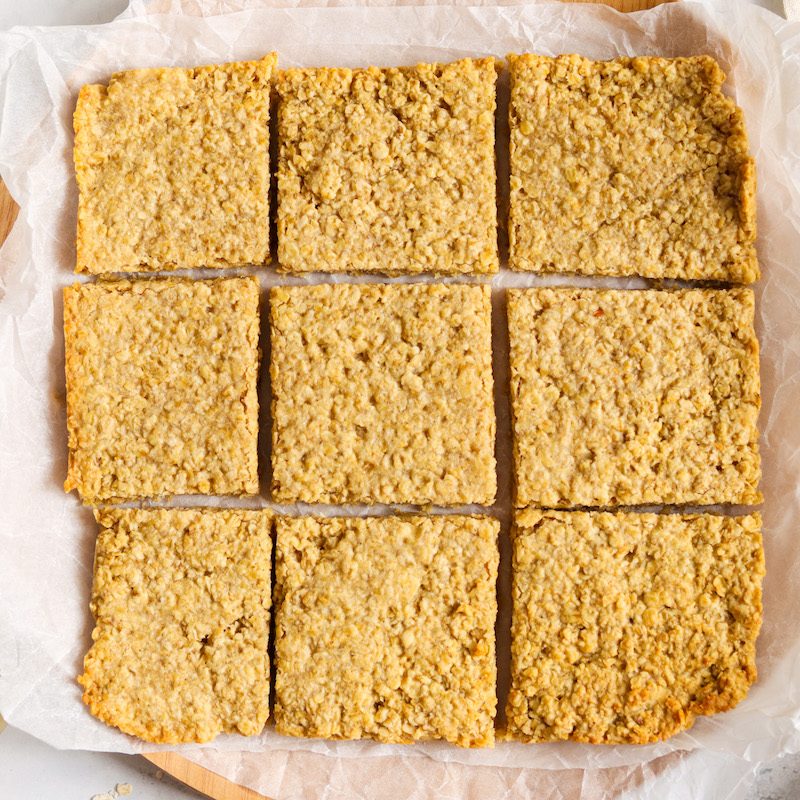 Easy Flapjacks Made With Honey - My Morning Mocha