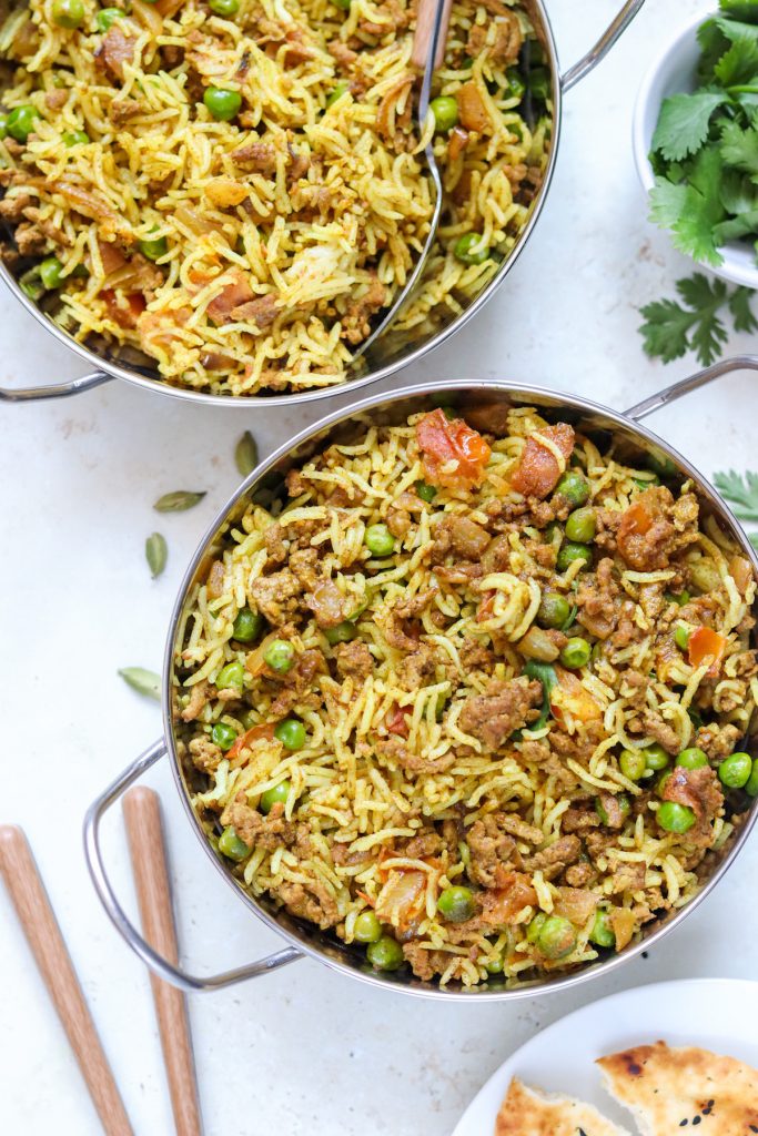 Keema Rice (Easy Recipe) - My Morning Mocha